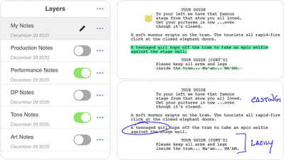 Scriptation | Annotate & Break Down Scripts for Film, TV Production