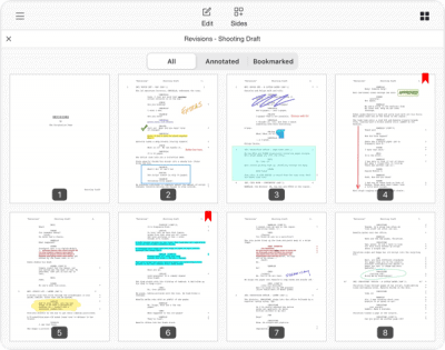 Page Maker | Scriptation PDF Annotation App for Film, TV Production