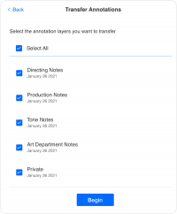 Transfer Notes | Scriptation PDF Annotation App for Film, TV Production