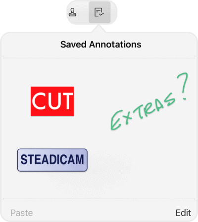 Annotations | Scriptation PDF Annotation App for Film, TV Production