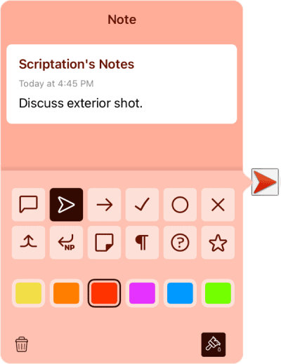 Annotations | Scriptation PDF Annotation App for Film, TV Production
