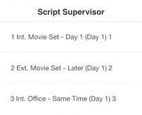 Lining | Scriptation PDF Annotation App for Film, TV Production