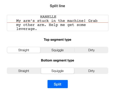 Lining | Scriptation PDF Annotation App for Film, TV Production