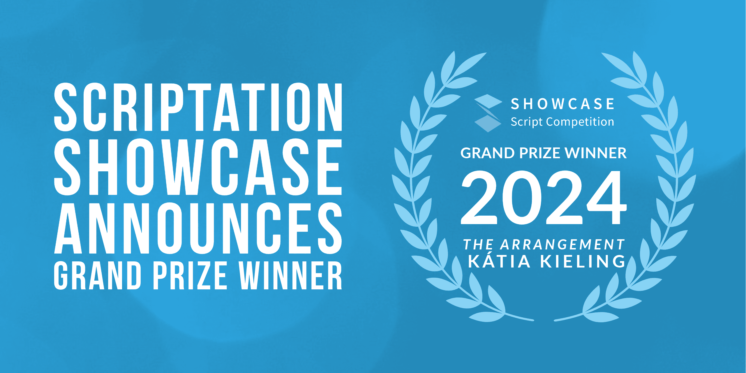 Scriptation Showcase Script Competition Announces 2024 Grand Prize Winner